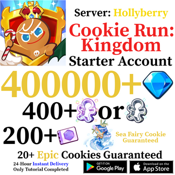 Cookie Run: Kingdom Starter Reroll Accounts – Skye1204 Gaming Shop