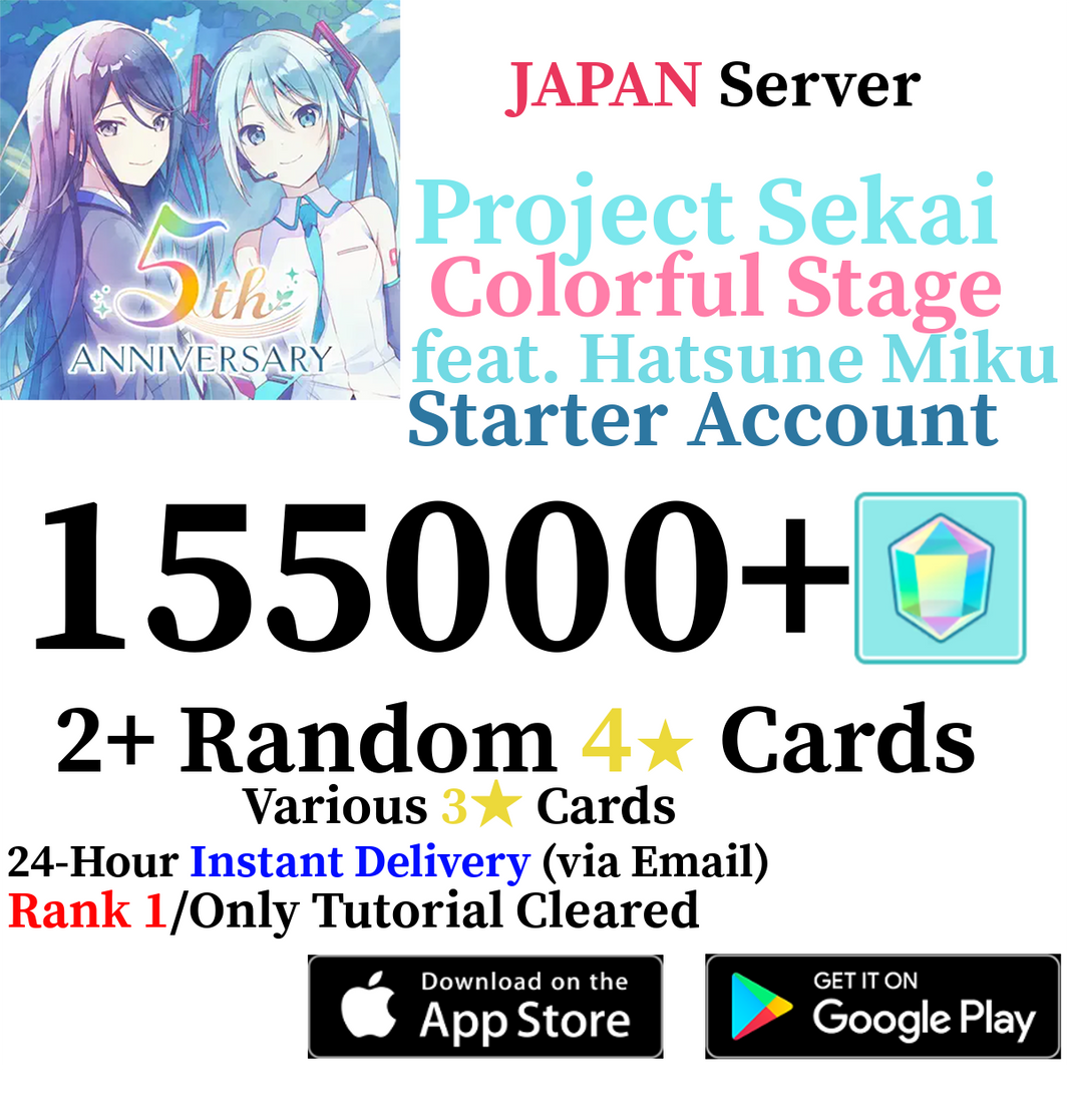 Project Sekai Reroll & Starter Accounts – Skye1204 Gaming Shop