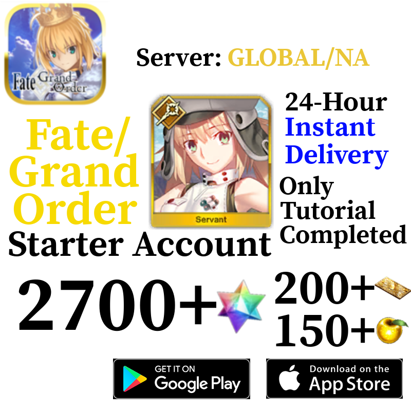 [ENGLISH/GLOBAL/NA][INSTANT] Castoria + 2700+ SQ Fate Grand Order FGO – Skye1204 Gaming Shop