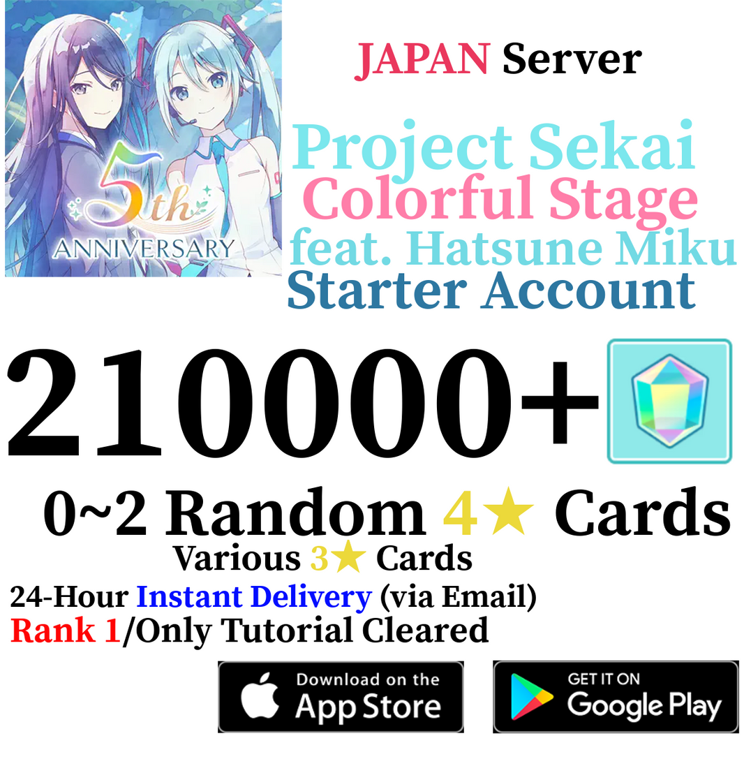 Project Sekai Reroll & Starter Accounts – Skye1204 Gaming Shop