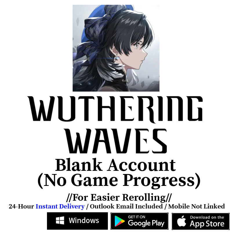 [ALL SERVERS] [INSTANT] (BUY 1 GET 5) Wuthering Waves Blank Account ...