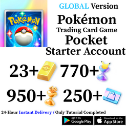 [GLOBAL] [INSTANT] Pokémon Pokemon TCG Pocket Starter Reroll Account ...