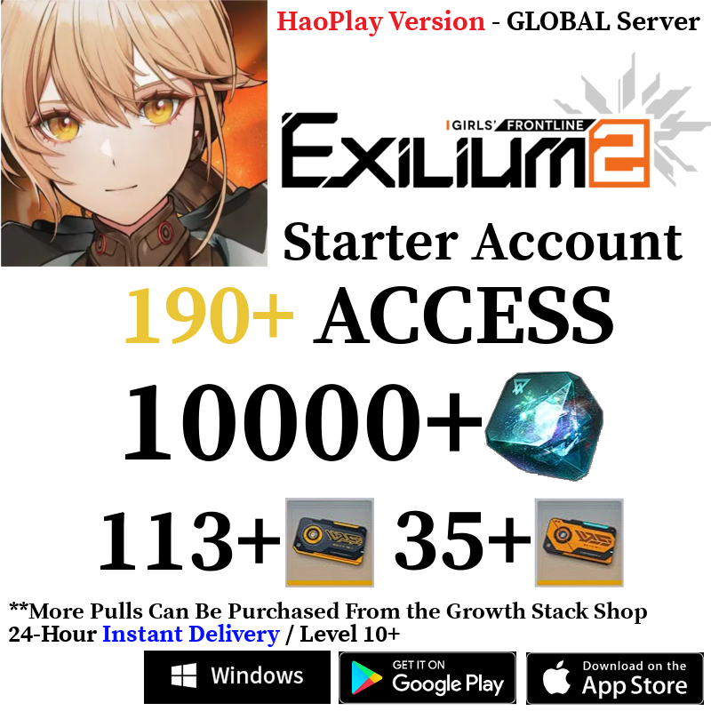 [HaoPlay - GLOBAL Server] [INSTANT] 10000+ Collapse Piece | GFL2 GIRLS – Skye1204 Gaming Shop