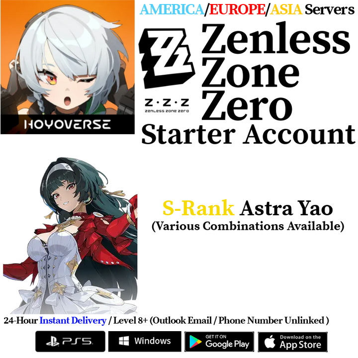 Zenless Zone Zero Starter Accounts – Skye1204 Gaming Shop
