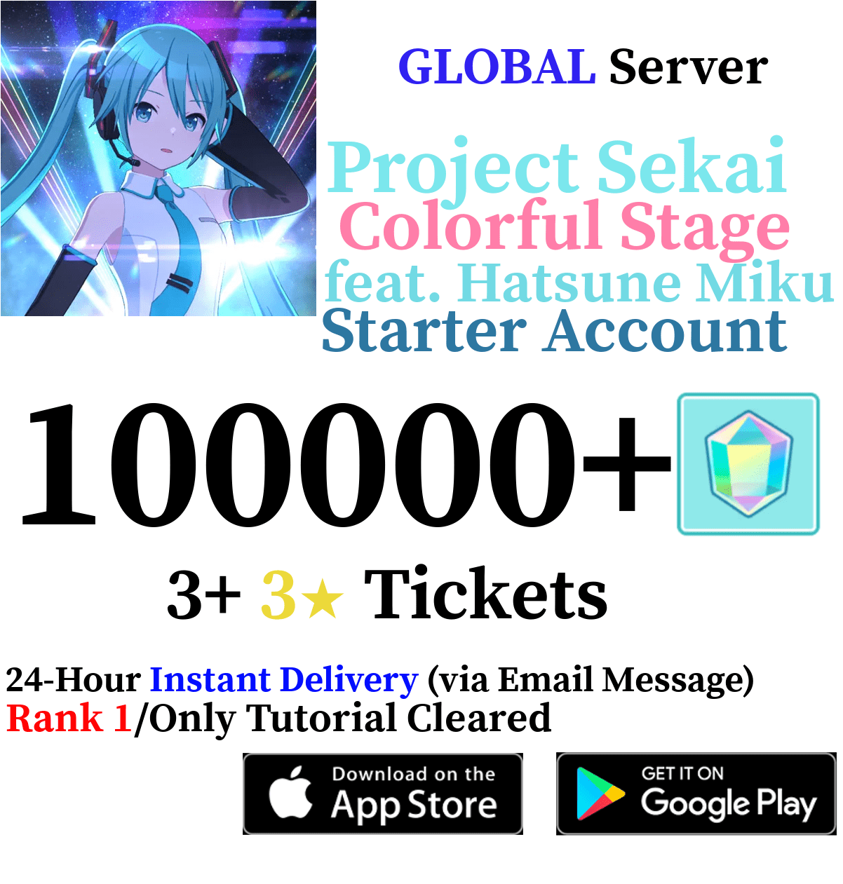 Project Sekai Reroll & Starter Accounts – Skye1204 Gaming Shop