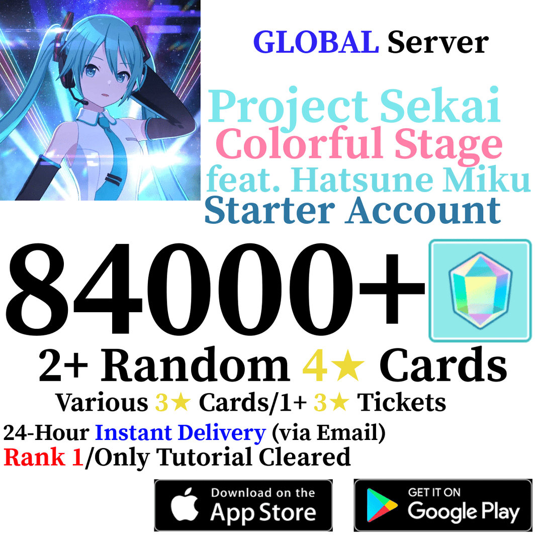 Project Sekai Reroll & Starter Accounts – Skye1204 Gaming Shop